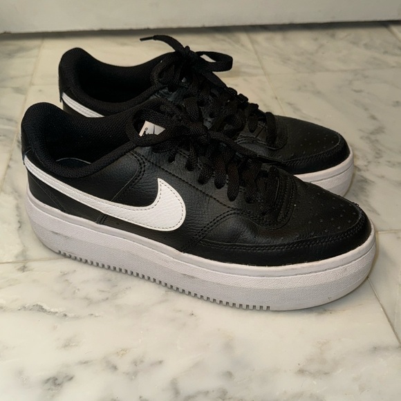 Nike | Shoes | Womens Nike Court Vision Alta Platform Sneakers | Poshmark